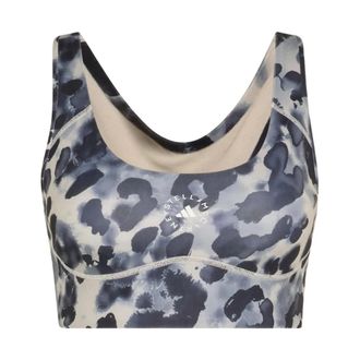 adidas by Stella McCartney Femme, Sport, Multicolore, Taille: 38 FR Leopard Print Sports Bra