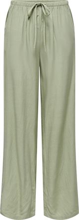 Jacqueline de Yong Schlupfhose JDY JDYCAYA LINEN MW PANT WVN DIA, Damen, Gr. XS, L&auml;nge 32, laurel oak, Web, Obermaterial: 90% Viskose, 10% Leinen, unifarben, lang, Hosen