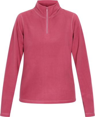 Faina Fleecepullover Damen dunkelrosa