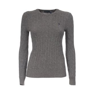 Polo Ralph Lauren Femme, Pulls, Gris, Taille: 42 FR Pull en laine et cachemire