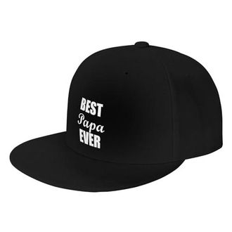 Generic Chapeau De Baseball Le Meilleur Papa De Tous Les Temps Chapeau De Golf Classique Hip Pop Casquette Unisexe, pour Les Loisirs, Randonn&eacute;e, Cyclisme, 55-
