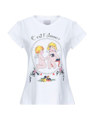 Ros&eacute; A Pois TOPS - T-shirts auf YOOX.COM