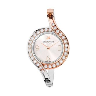 Swarovski Femme, Accessoires, Blanc, Taille: ONE Size Montre Bracelet Jonc Lovely Crystals