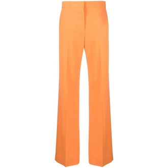 Msgm Stylische Hose f&uuml;r M&auml;nner - - Trousers - Damen - Orange - M