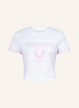 True Religion T-Shirt Crystal weiss