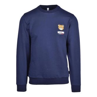 Moschino Herren, Sweatshirts & Hoodies, Blau, 2XLGr&ouml;&szlig;e