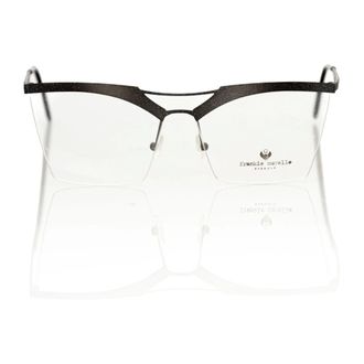 Frankie Morello Femme, Accessoires, Noir, Taille: ONE Size Clubmaster Optical Frame
