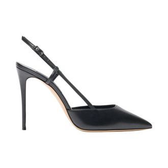 Casadei Julia Leder Slingbacks - - Shoes - Damen - Schwarzk - 37 EU