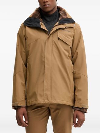 Columbia Wendbare Kapuzenjacke mit Rei&szlig;verschluss - Nude