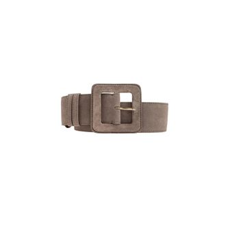Fabiana Filippi Hoch taillierter G&uuml;rtel aus Wildleder - - Accessories - Damen - Grau - M
