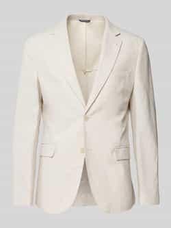 Mc Neal Sakko aus Leinen-Mix mit Pattentaschen