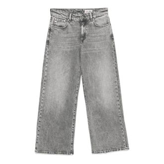 AG - Adriano Goldschmied Femme, Jeans, Gris, Taille: W24 Saige Wide Leg