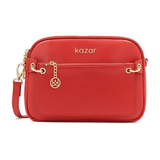 Kazar Rote G&uuml;rteltasche mit abnehmbarer Tasche - - Bags - Damen - Rot - ONE SIZE
