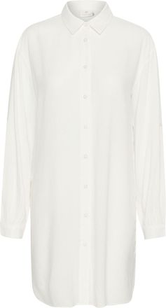 Kaffe Langarm - Hemd Kamilia 44, Chalk 44