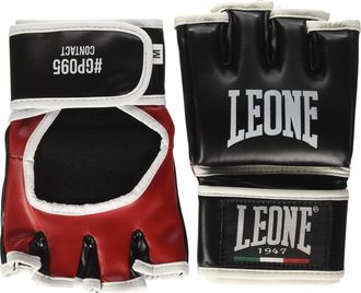 LEONE 1947 Kontakt MMA-Handschuhe, Unisex-Erwachsene, Schwarz, S, GP095