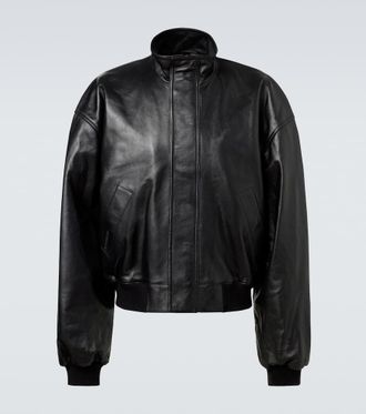 Balenciaga Blouson aus Leder