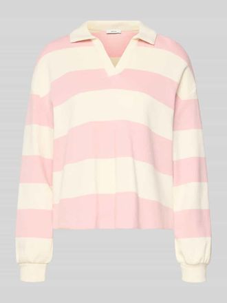 OPUS Sweatshirt mit Umlegekragen Modell Glocki