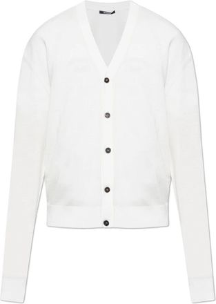 Jacquemus Brode Cardigan - - Knitwear - Herren - Wei&szlig; - XL