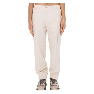 BRIGLIA 1949 Manhattan Leinen-Baumwollhose - - Trousers - Herren - Beige - M