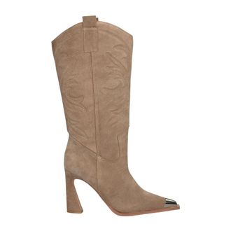 Alma En Pena Metallische Zehenschuh - - Shoes - Damen - Beige - 39 EU