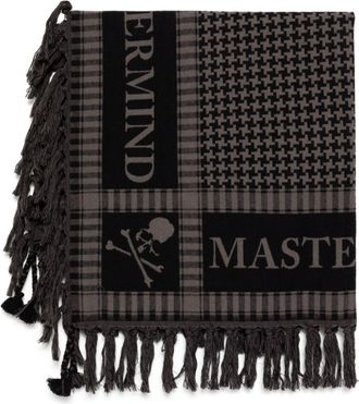 MASTERMIND WORLD écharpe à logo imprimé - Noir