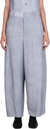 Alysi Femme, Pantalons, Bleu, Taille: 38 FR Wide Pantalons