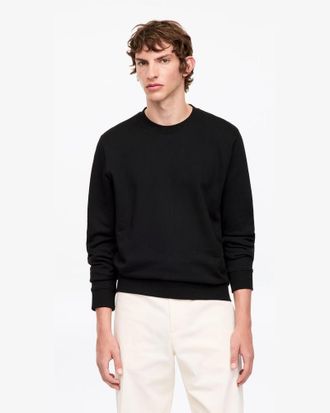 Arket Mittelschweres Sweatshirt -Schwarz