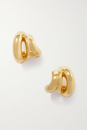 Completedworks + Net Sustain Dollop Ohrringe Aus Recyceltem Gold-vermeil