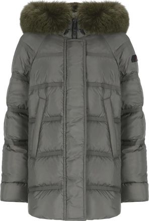 Peuterey Femme, Manteaux, Vert, Taille: 36 FR Takan Down Jacket