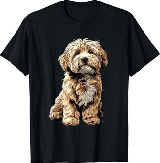 Whyitsme Design Cavachon-Hundeillustration T-Shirt