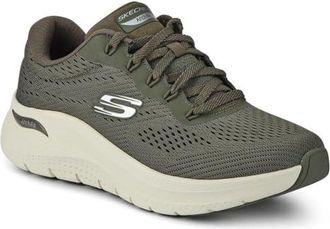 Skechers Femme Arch FIT 2.0 BIG League Basket, Vert Olive, 36 EU Large