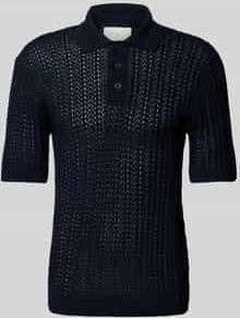 Jack & Jones Poloshirt mit Strukturmuster Modell JOEL
