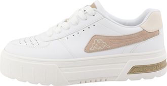 Kappa Damen 95K0212003 Sneaker, White-Sand, 41 EU