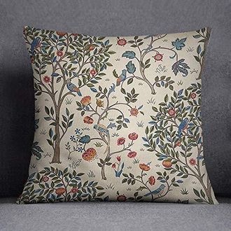 Bonamaison Le Jardin du Lin Kissenh&uuml;llen, Cotton, Mehrfarbig, 45x45