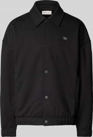 Calvin Klein Jeans Sweatjacke mit Label-Patch