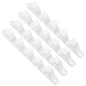 BESPORTBLE ANDRESLAD 4 St&uuml;ck Verstellbare Kunststoff Stuhlverstellhalterungen f&uuml;r Liegesessel 5 Fach Einstellbare R&uuml;ckenlehnenverriegelung Witterungsbest&auml;ndig Le