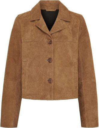 BTF-CPH Ziegenlederjacke - - Jackets - Damen - Braun - S