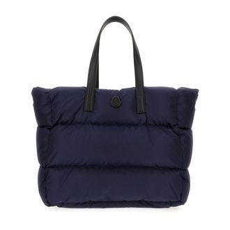 Moncler Homme, Sacs, Bleu, Taille: ONE Size Tote Bags