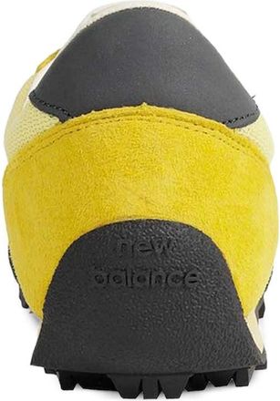 New Balance Suede and Mesh Colour-block Sneaker - Yellow