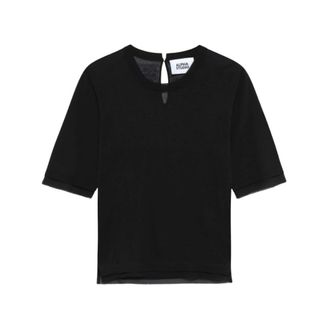 Alpha Studio Damen, Oberteile, Schwarzk, LGr&ouml;&szlig;e