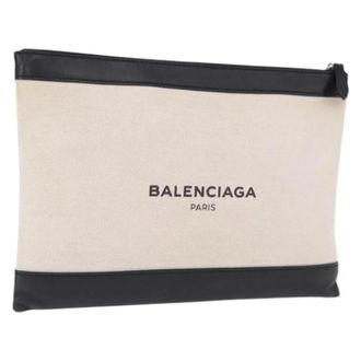 Balenciaga Pre-owned Vintage Clutch Bag - - Pre-owned - Damen - Beige - ONE SIZE