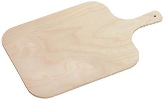 KESPER 68208 Flammkuchenbrett, 52 x 32 x 0,9 cm, Pappel/Pizzabrett