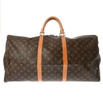Louis Vuitton unisex, Pre-owned, Brun, Taille: ONE Size Sac Week-end en Toile Pre-owned