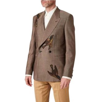 Paul Smith Homme, Costumes, Brun, Taille: 2XL Veste crois&eacute;e en moire