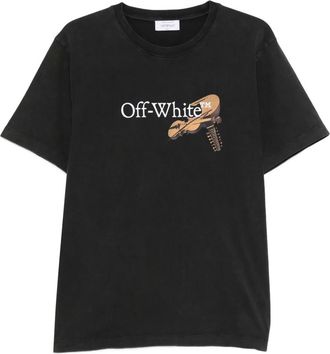 Off-white t-shirt à logo imprimé - Noir
