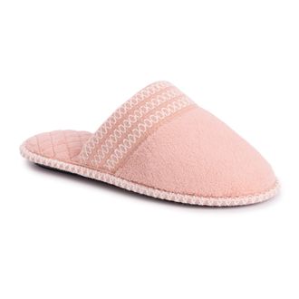 Muk Luks Damen Cathy Micro Chenille Slipper, Roségold