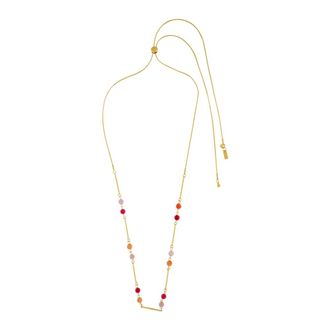 Dansk Copenhagen Femme, Accessoires, Jaune, Taille: ONE Size Collier rose ajustable