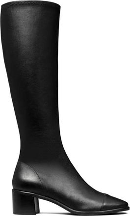 Tory Burch Femme, Chaussures, Noir, Taille: 38 EU Bottines hautes à bout rapporté