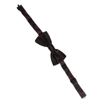 Dolce & Gabbana Homme, Accessoires, Rouge, Taille: ONE Size Papillon Pr&eacute;tiss&eacute; Cachemire