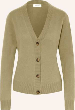 Darling Harbour Darling Harbour Strickjacke Aus Cashmere gruen